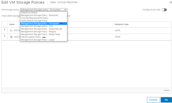 Vsan Encryption Data At Rest And Vmvmcrypt Encryption With Native Key