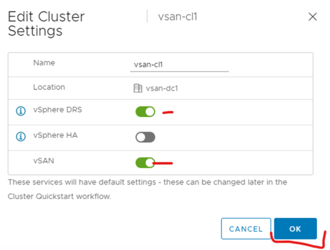 Setup a new vSAN Cluster using the QuickStart walk-through – TOP VCF technology